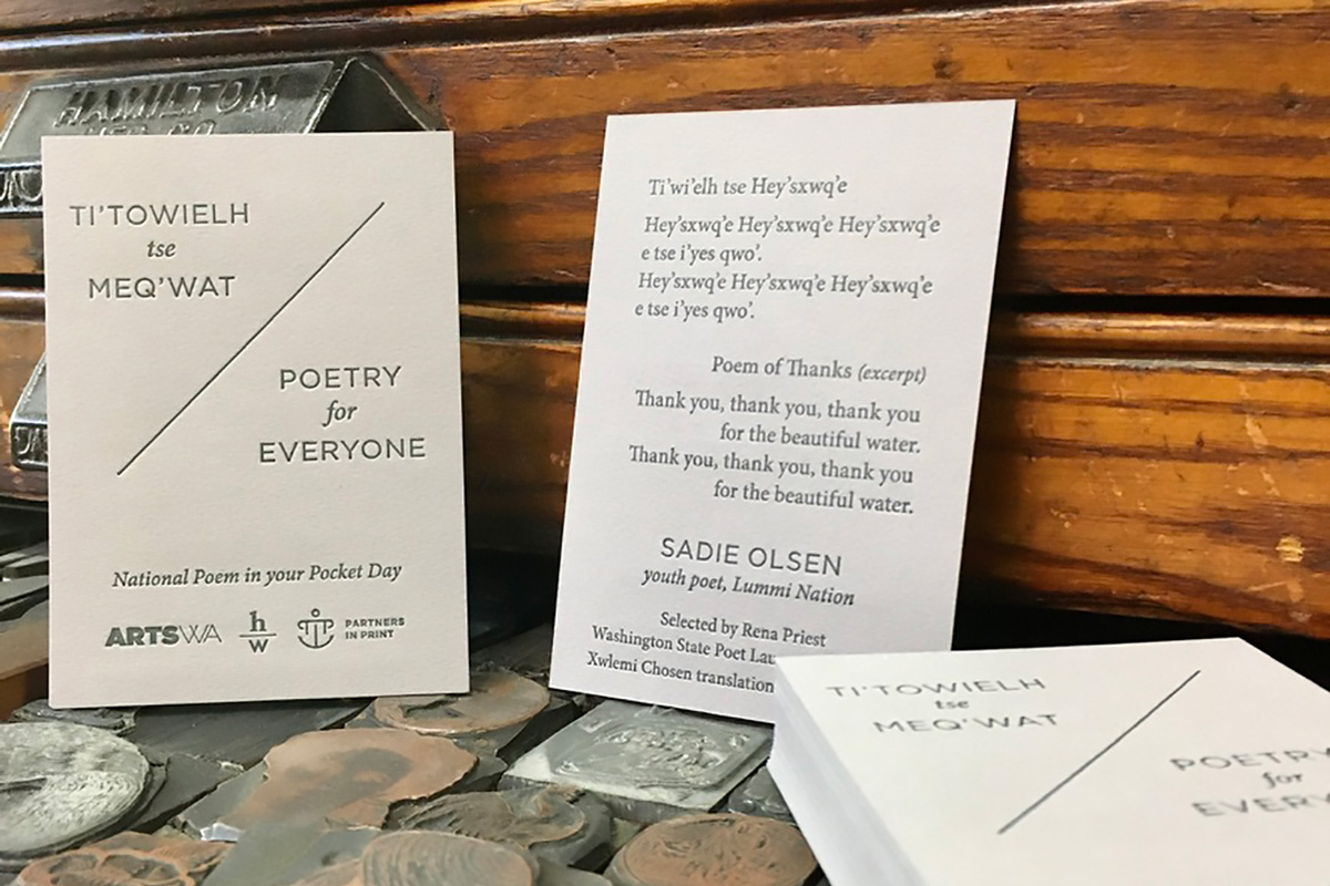 Poetry for Everyone • Partners in Print